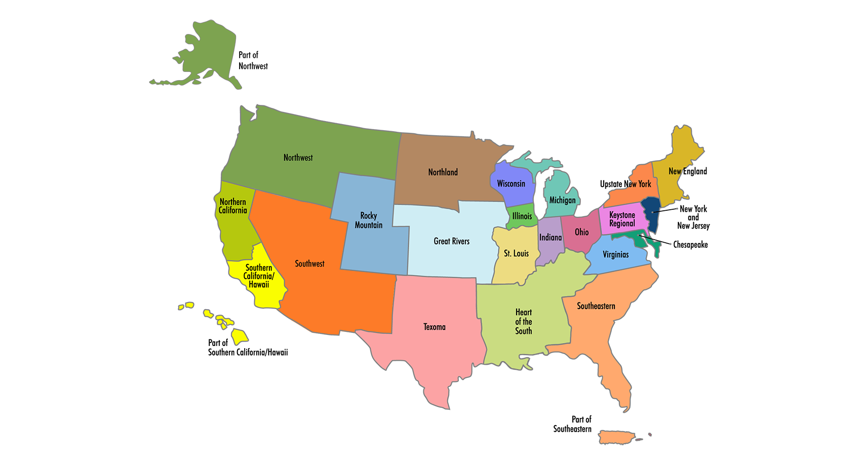 ACA by Local Area | American Camp Association